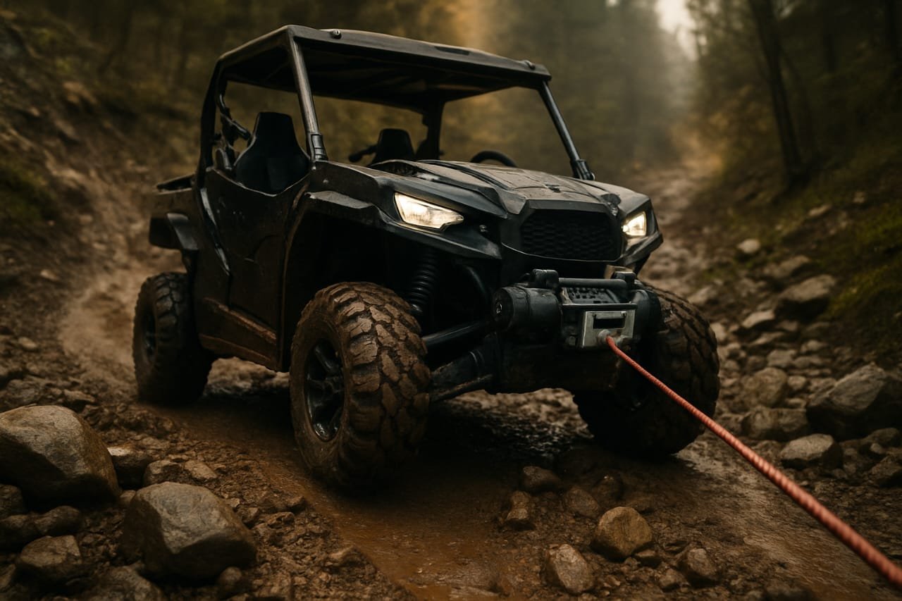 Winch Wisdom: Choosing the Right Recovery Winch for Your UTV (Amazon ...