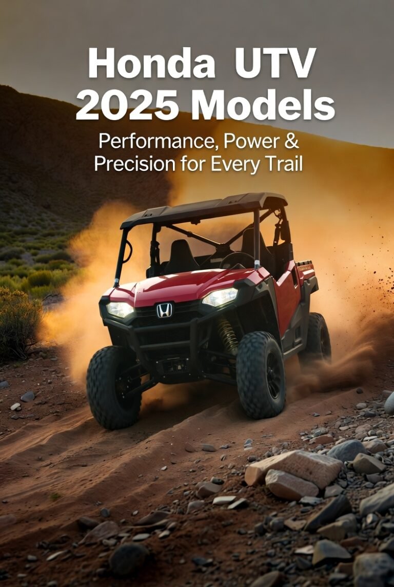 Honda UTV 2025 Models: Full Lineup Breakdown and Performance Insights ...